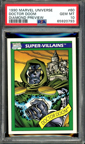 1990 Marvel Universe 60 Doctor Doom Diamond Preview Marvel (MCU) Card ...