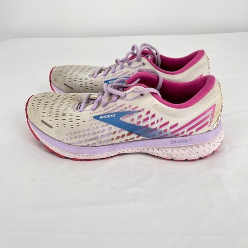 Brooks Ghost 13 Empower Her Collection White Lace Up Trail Running ...