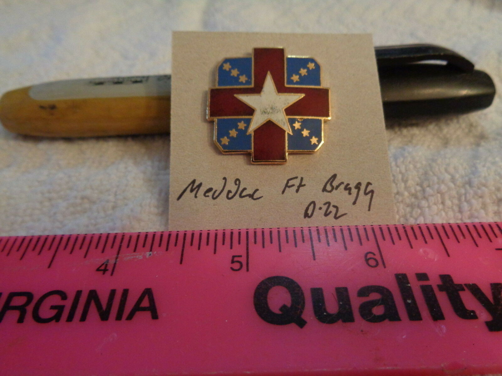 MEDDAC Ft Bragg D-22 Unit Crest, DI, DUI (DRAW#T15) | eBay