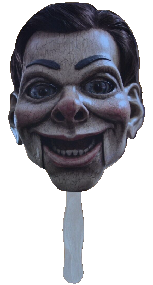 Goosebumps R.L. Stein Rare NYCC 2023 Promo Mask Head on a Stick Slappy ...