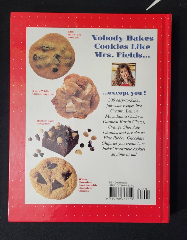 Mrs Fields best ever cookie book - Hardcover By Fields, Debbi - See ...