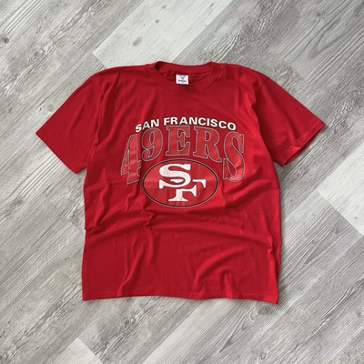 Vintage 90’s made in USA San Francisco 49er’s NFL single-stitch graphic ...