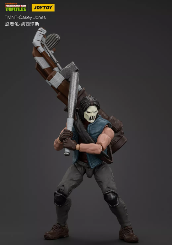JOYTOY TMNT Casey Jones 1/18 Complete Model Action Figure | eBay