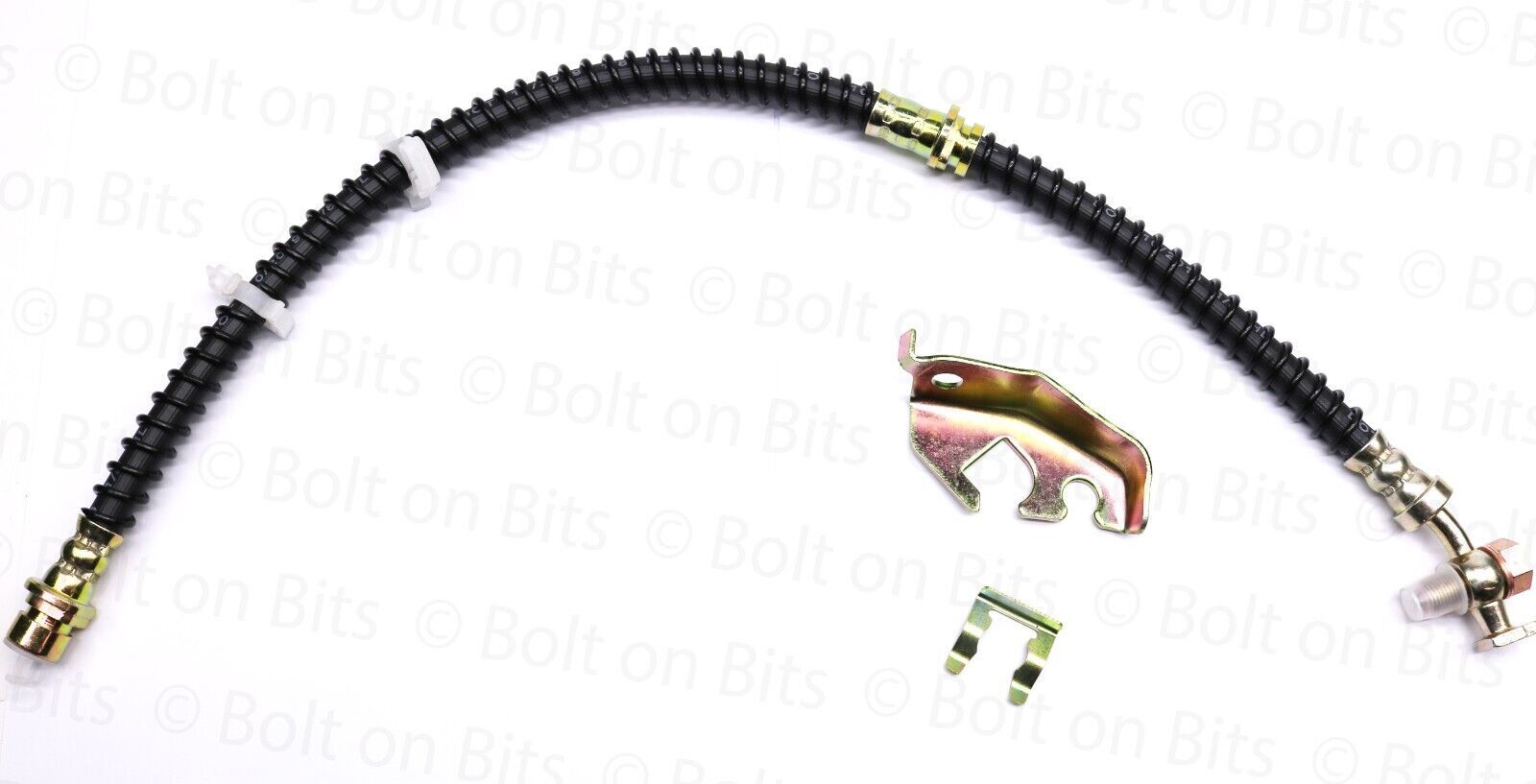 2 RDX Flexi Flexible Brake Hose Pipe Discovery 2 / Disco 2 _ Front Left ...