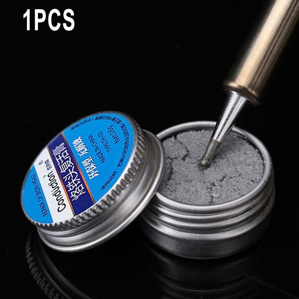 Tin Clean Paste Soldering Iron Tip Refresher Resurrection Plaster Cream Tool, | eBay