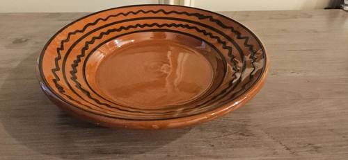 Westmoore Pottery 1997 Redware Pasta Bowl 10" by David Farrell | eBay
