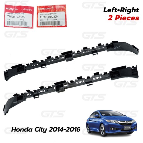Lh+Rh Rear Bumper Brackets Retainers Fits Honda City Sedan 2014 2016 | eBay