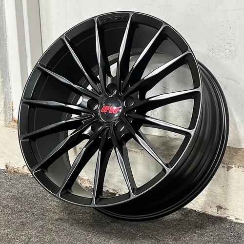 19" IPW 090 INOVIT STYLE BLACK WHEELS RIMS FITS HONDA CRV ODYSSEY ACURA ...