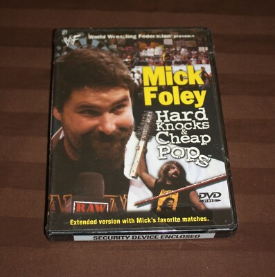 WWF - Mick Foley: Hard Knocks Cheap Pops (DVD, 2001) WWE BRAND NEW ...