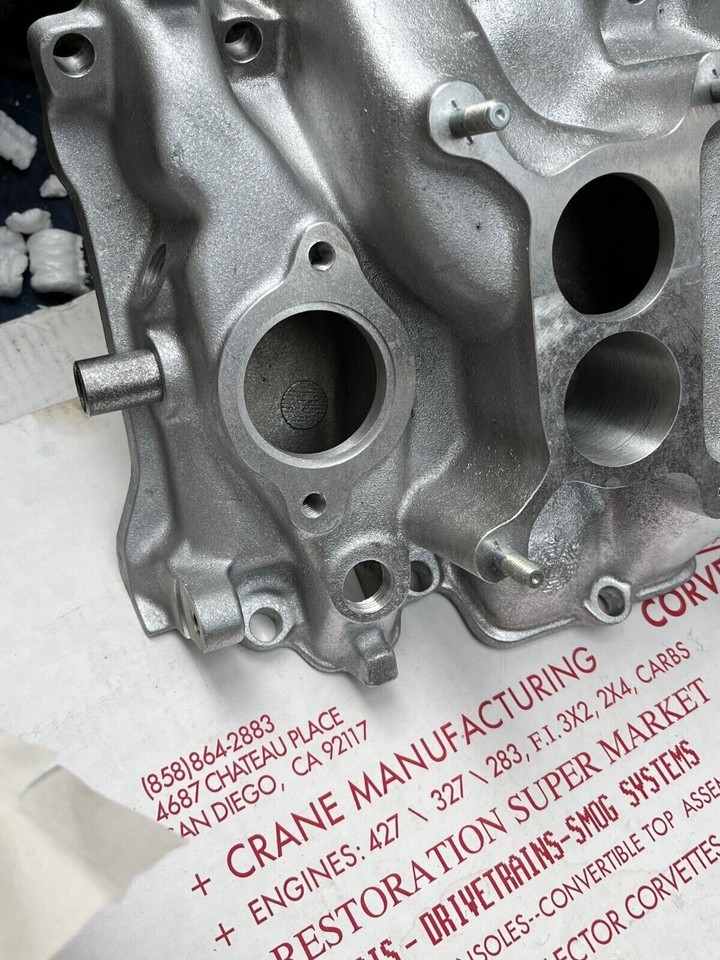 67 NEW Corvette tri-power # 3894374 Intake Manifold 427/435hp L71 ...