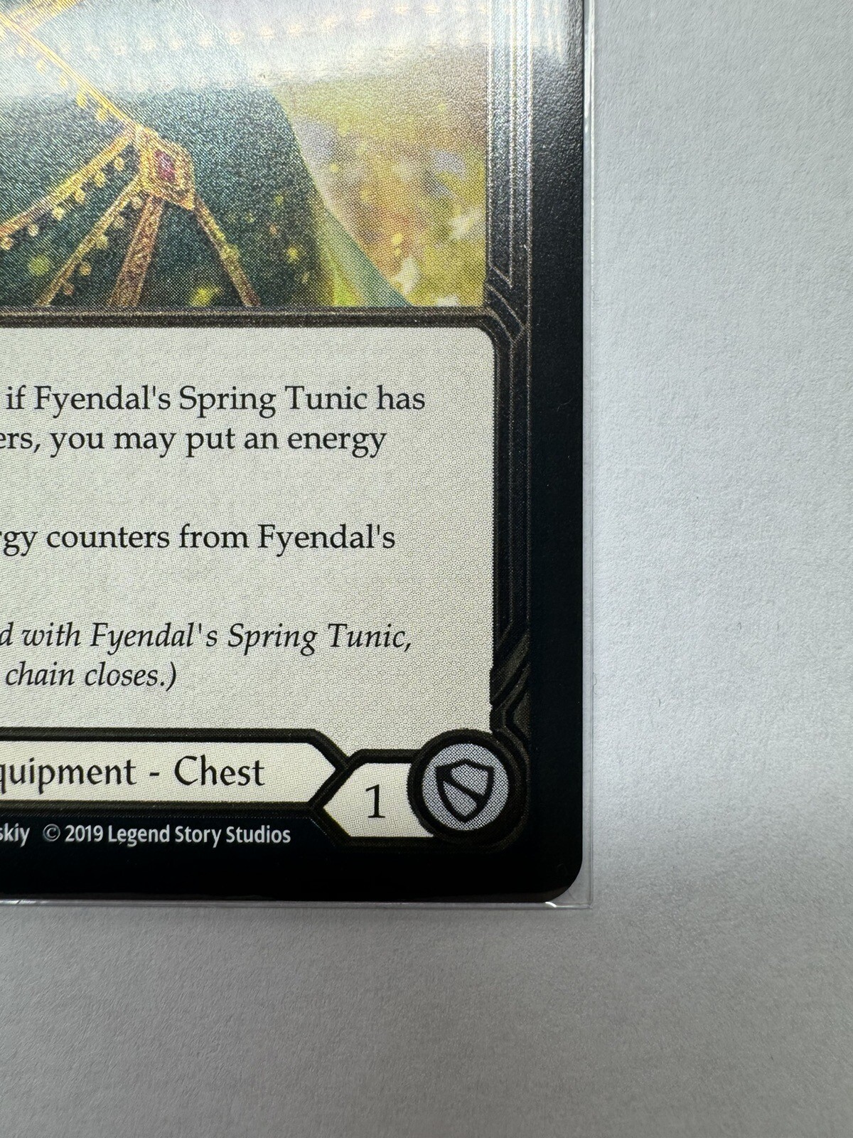 Fyendal's Spring Tunic - Welcome to Rathe Alpha - Cold Foil - Flesh and ...