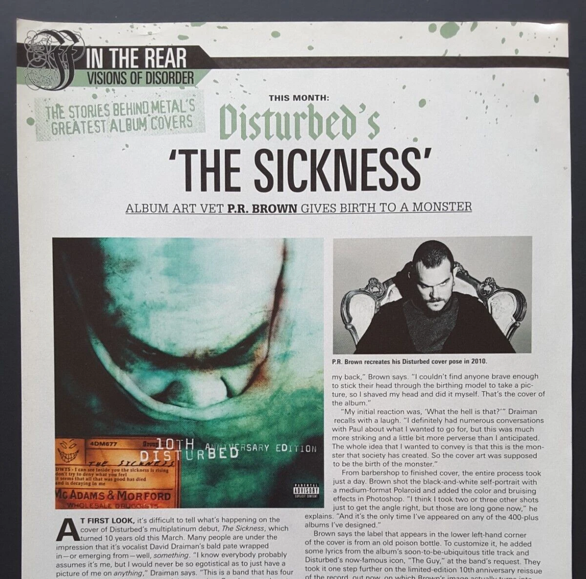 Disturbed Album Covers