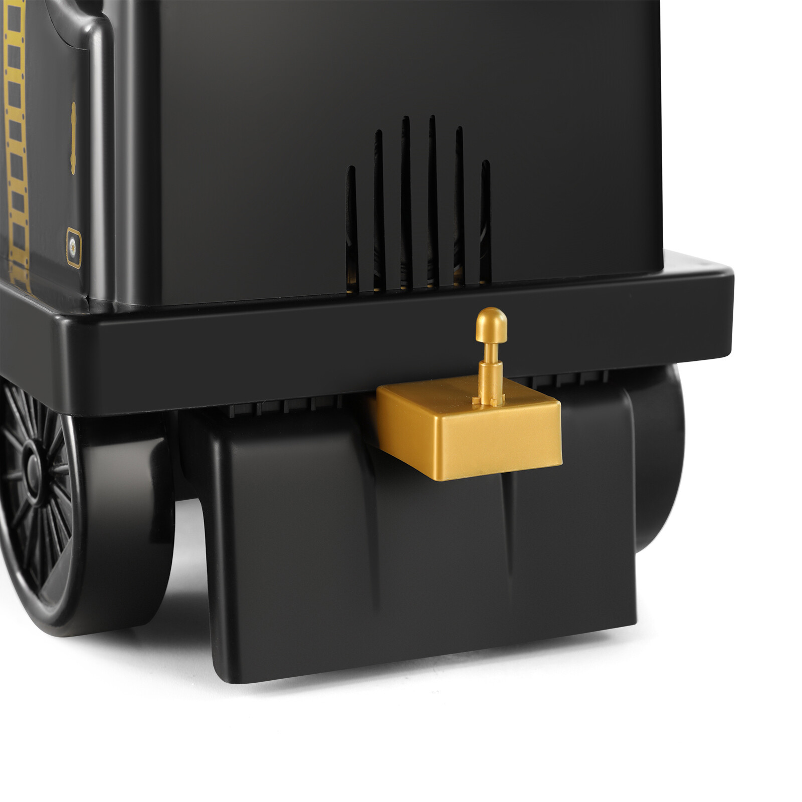 Black/Blue 6V Electric Ride On Train Toy Car for Kids w/Storage Lights ...