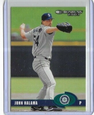 2003 Donruss #192 John Halama Seattle Mariners | eBay
