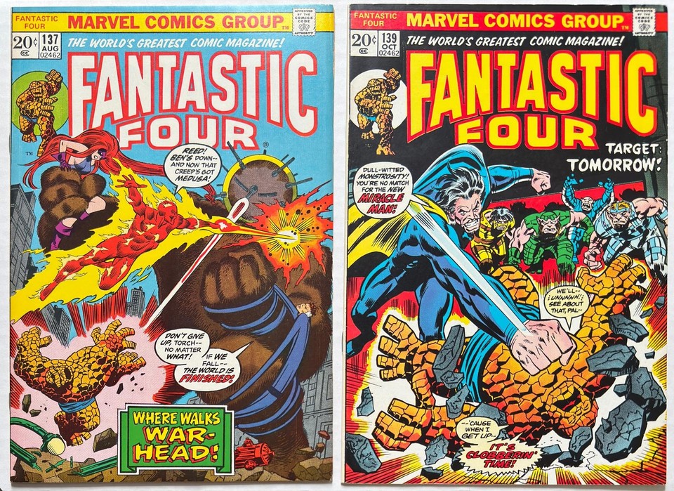 FANTASTIC FOUR 114-296 | Full run | Stan Lee, Jack Kirby, Byrne ...