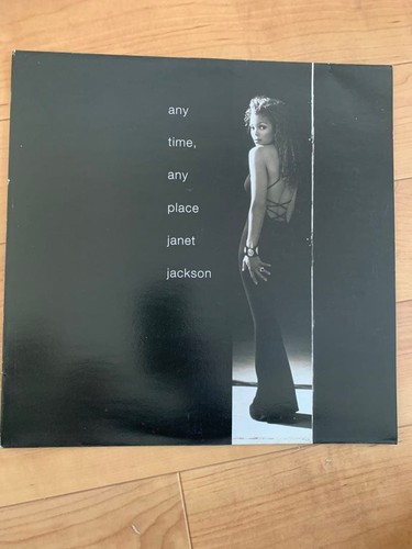 Janet Jackson Any Time Any Place Black Vinyl Record Used | eBay