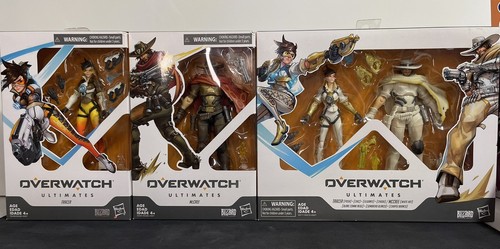 Overwatch Ultimates Series 2 Pack Tracer Posh & McCree White Hat 6in ...