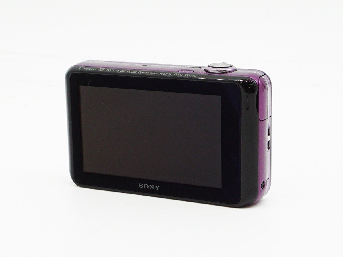 SONY Cyber shot DSC-WX30 16.2MP Digital Camera Purple SONY Cyber shot DSC-WX30 16.2MP Digital Camera Purple