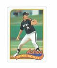 Mike Scott Astros Pitcher #180 Topps 1989 Baseball Card | eBay