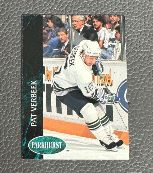 1992-93 Parkhurst Whalers Hockey Card #58 Pat Verbeek | eBay