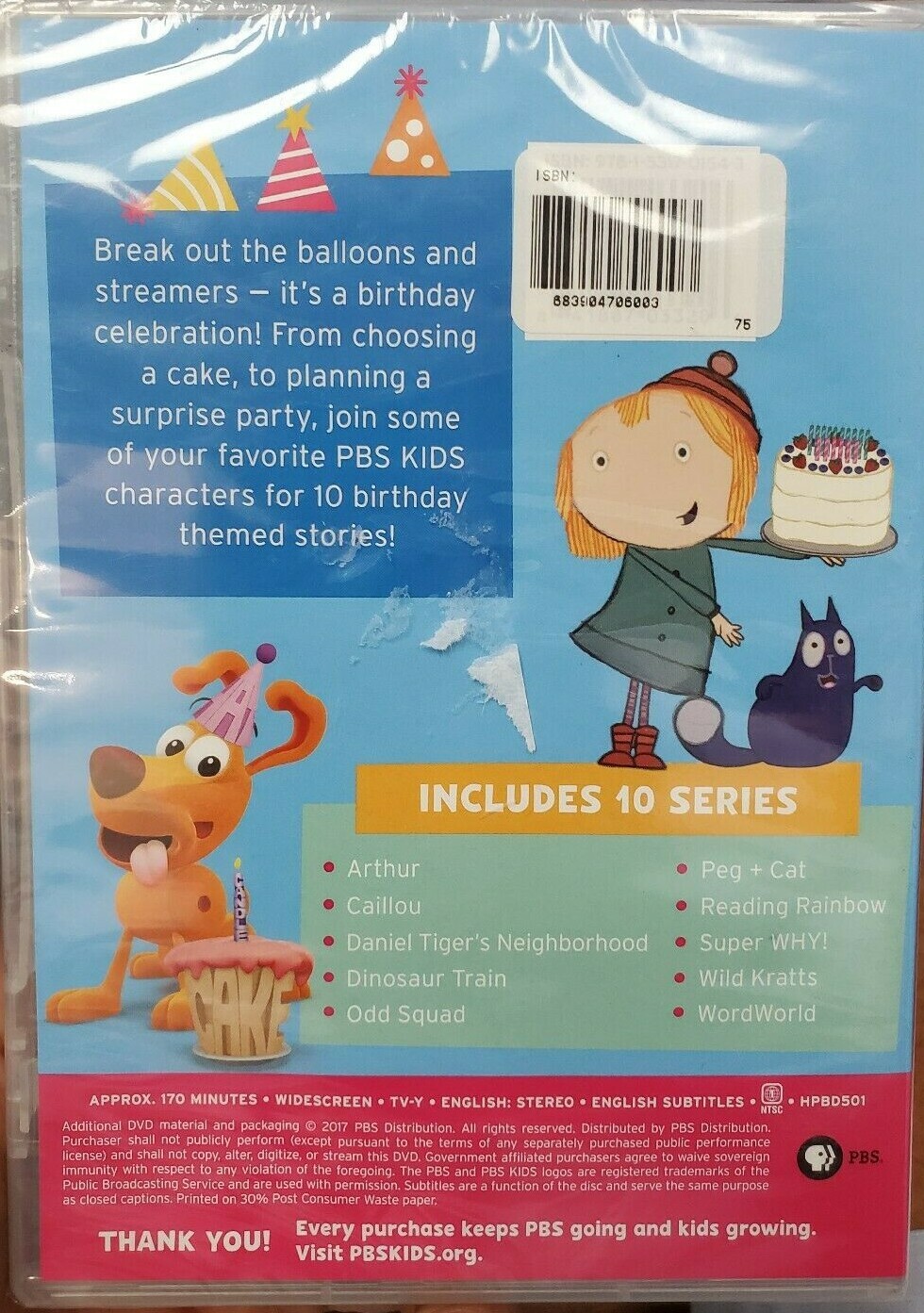 PBS KIDS: Happy Birthday (DVD) New/Sealed | eBay