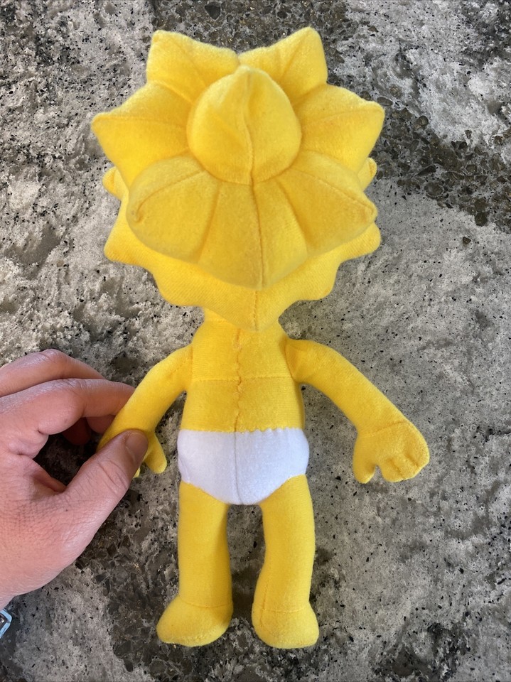 The Simpsons Maggie Simpson w/ Pacifier 10” Plush | eBay