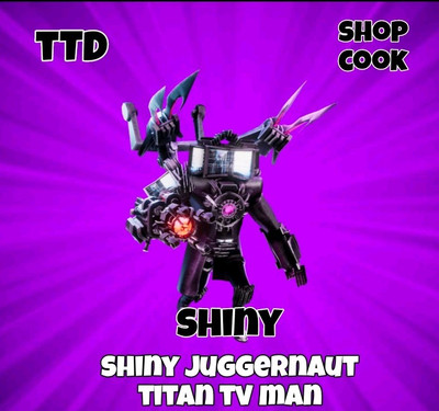 Shiny Juggernaut Titan TV Man - Toilet Tower Defense | TTD | CHEAPEST ...