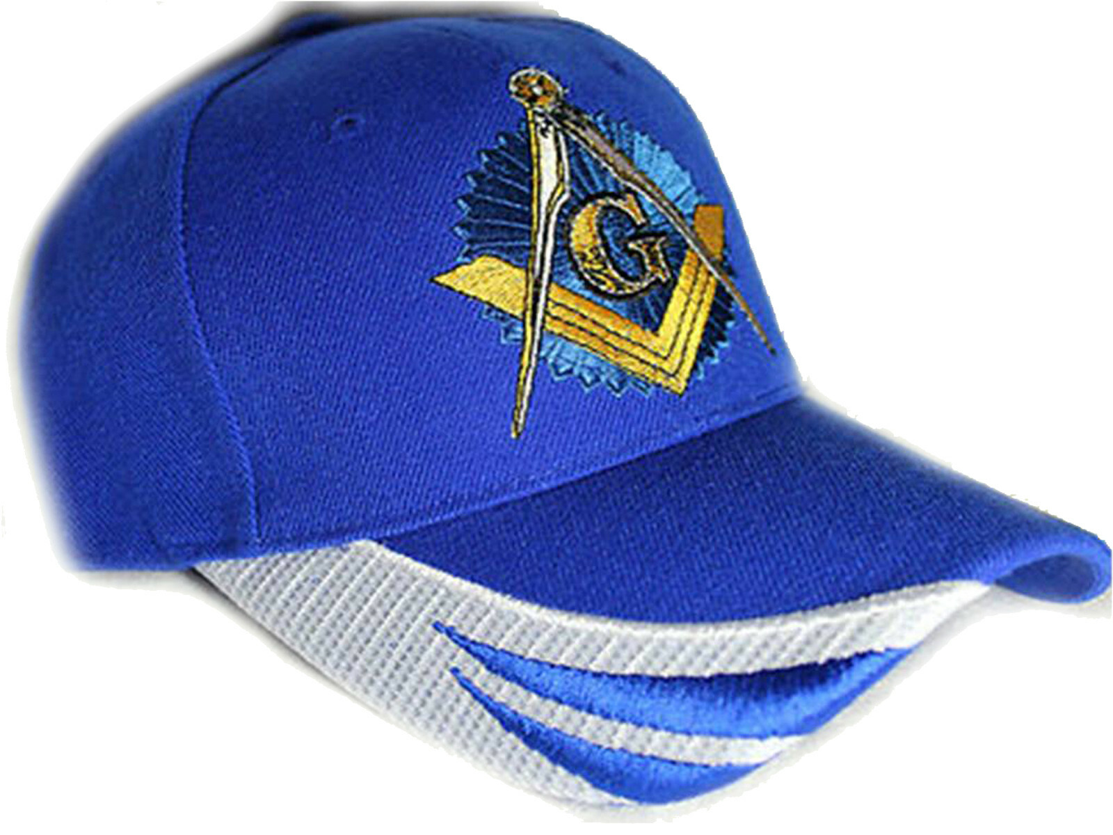 Mason Baseball Cap Blue Masonic Logo Hat Masons Emblem Freemasons ...