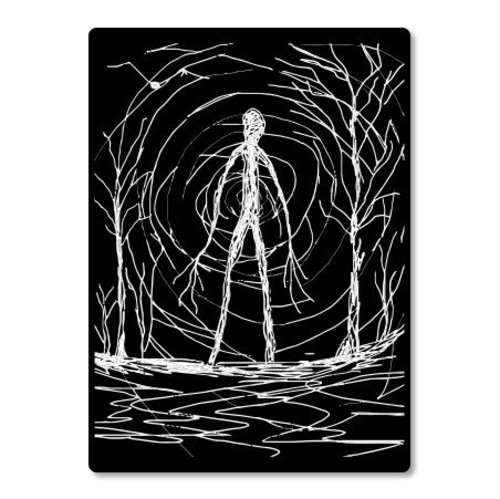Creepy Slender Man Vinyl Sticker - SELECT SIZE | eBay