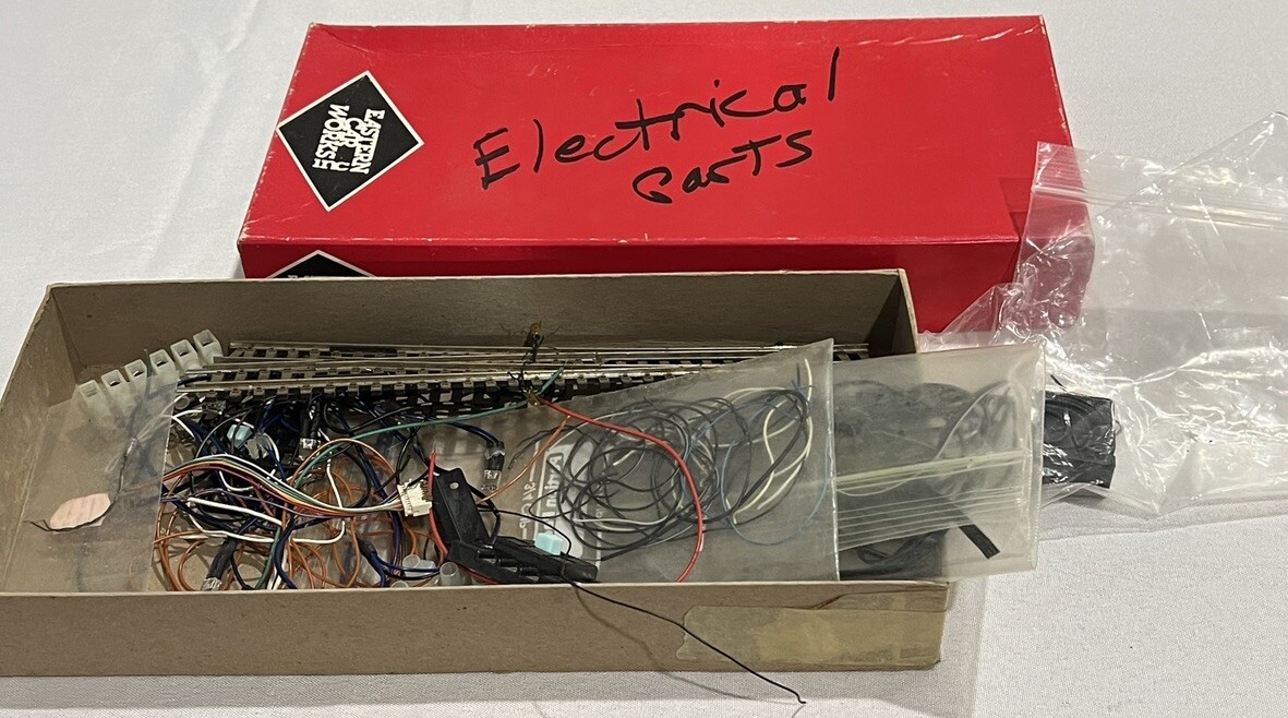 LOT OF HO Train Parts Pieces Wiring Wires Accessories Motor Wires ...