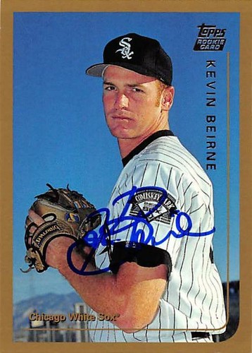 Kevin Beirne autographed baseball card Chicago White Sox 1999 Topps ...