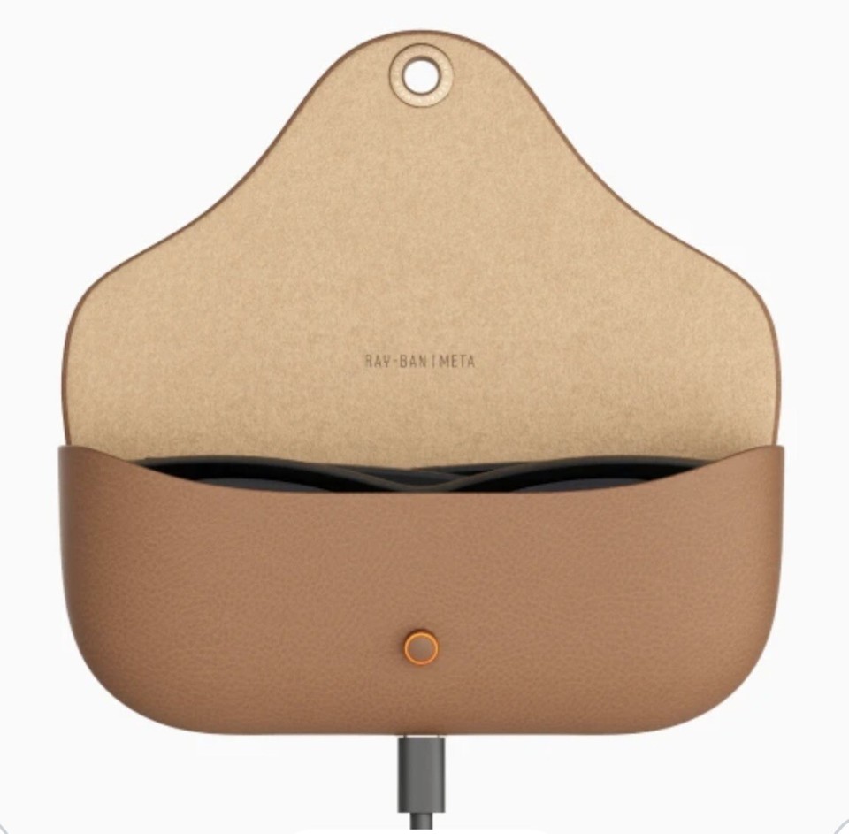 RAY-BAN Charging Case For Meta GEN 2 Smart Glasses Brown Brand New ...