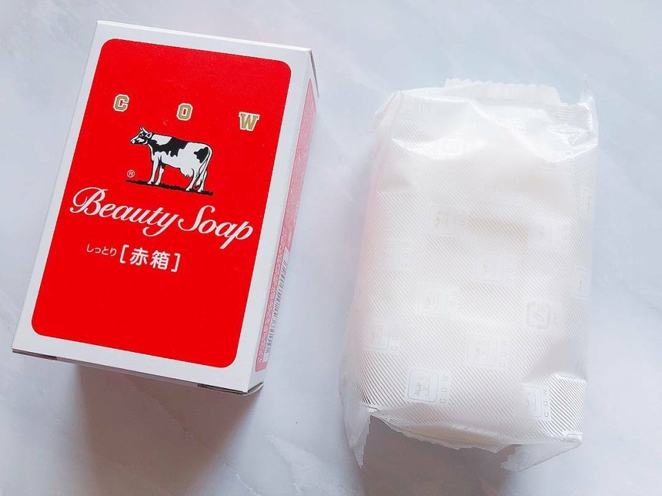 Hand Body Soap Cow Brand Red Blue Box Beauty Milk Soap Made in Japan | eBay