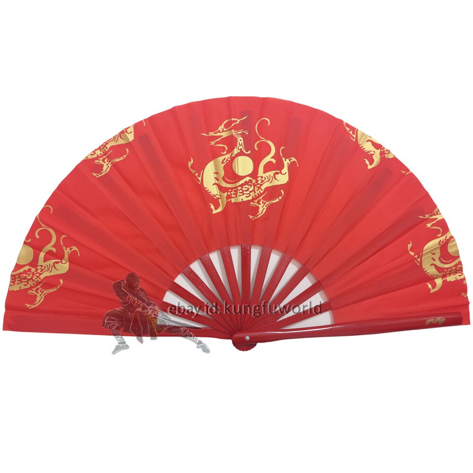 High Quality Bamboo Kung fu Fans Martial arts Tai Chi Fan Xuan Wu | eBay