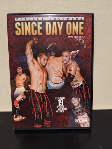 Briscoe Brothers Since Day One DVD Ring Of Honor WWE AEW ROH Impact | eBay
