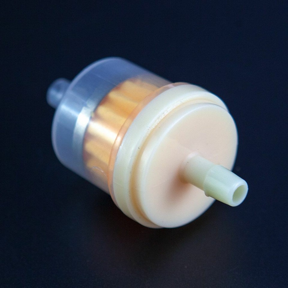 50 PACK 6MM 7MM 1/4" INLINE FUEL GAS FILTER LAWN MOWER SMALL ENGINE ...