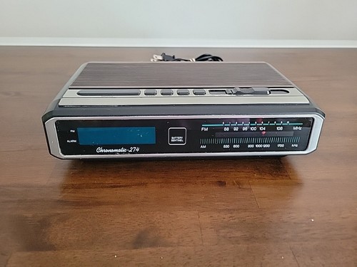 Realistic Chronomatic-274 Alarm Clock Radio Shack AM / FM Tested ...
