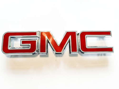 15-19 GMC Sierra Front Grille Letter Logo Emblem Adhesive Nameplate HD ...