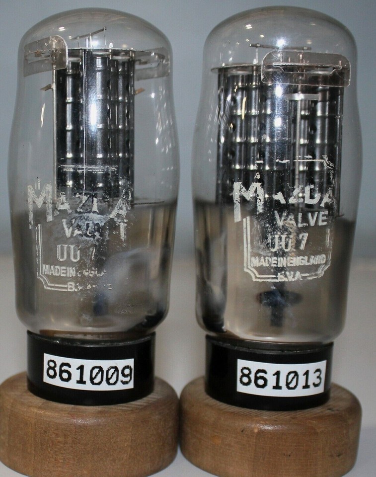 UU7 Mazda RECTIFIER AUDIO Made in England AVO 160 Tested TUB 1MP ...