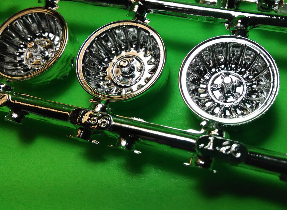 Hurricane Rims 67 1967 GTO Pontiac 1/25 Chrome Turbine Vector Wheel ...