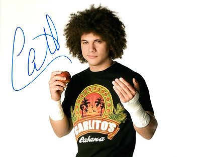 Carlito Colon 8x10 Signed WWE Wrestling Promo Photo Wrestler Autograph ...
