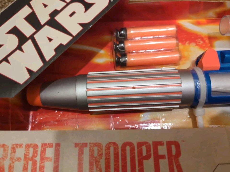 Star Wars Nerf Rebel Trooper Blaster 2006 Hasbro NEW Factory Sealed | eBay