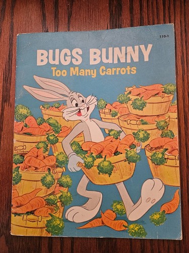 1976 Bugs Bunny Too Many Carrots Golden Books Paperback Vintage | eBay