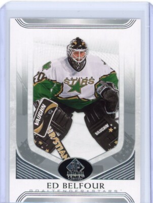2020-21 UD SP Signature Legends Ed Belfour SP Short Print - Dallas ...