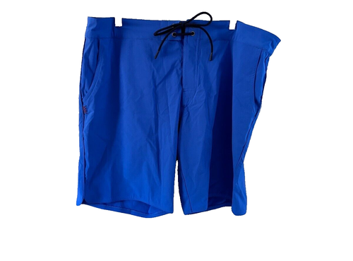 Rhone Swim Trunks Mens 38 Blue Lace Up Slash Pockets Board Shorts Beach ...