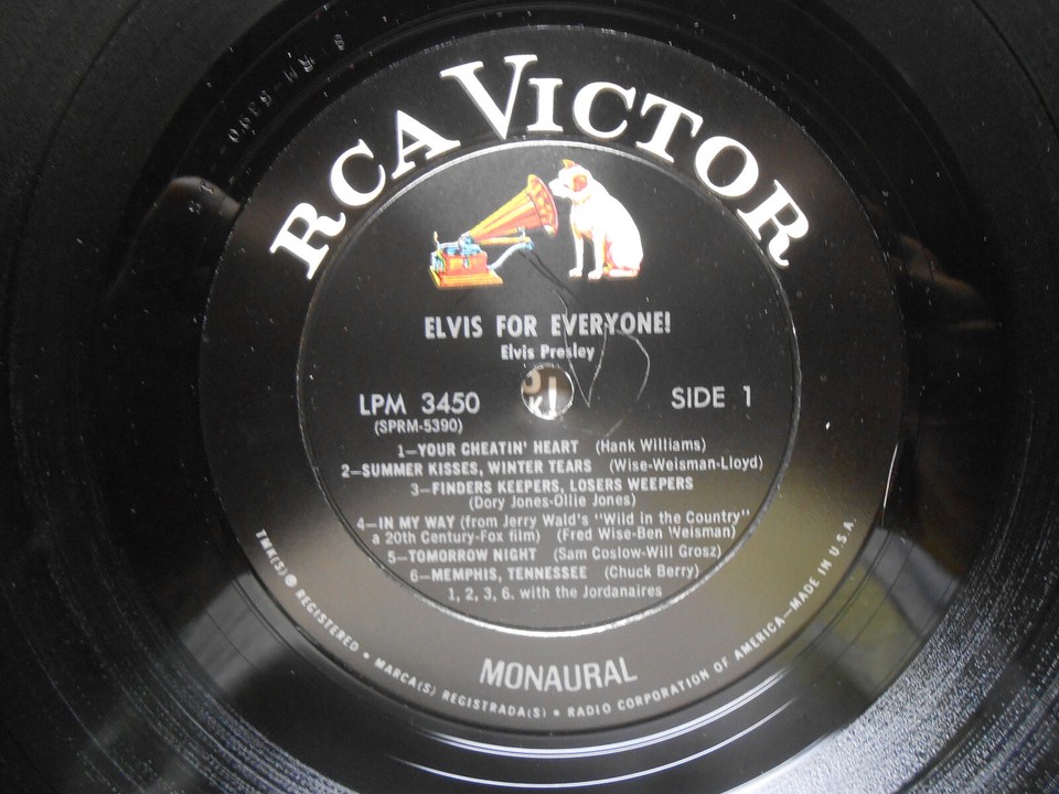 ELVIS PRESLEY-FOR EVERYONE-LP ( IN SHRINK,MONAURAL ) | eBay