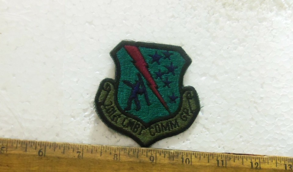 US Air Force - 201st Combat Communications Group Embroidered Patch | eBay