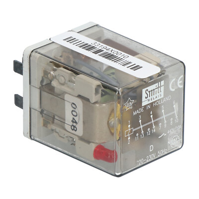 Mors Smitt D/220-230V50HZ Plug-in Industrial Power Relay 220-230V 50Hz ...