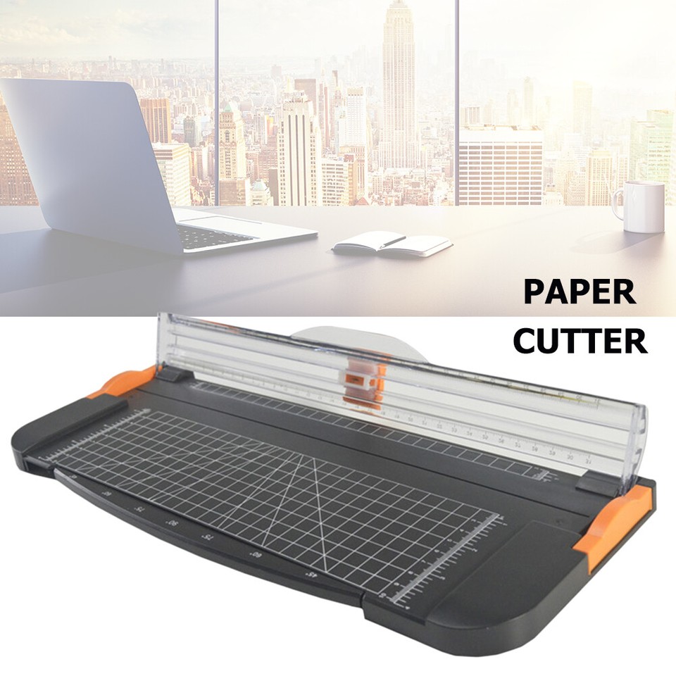 Paper Trimmer Craft Paper Cutter with Side Ruler for Craft Paper Label ...