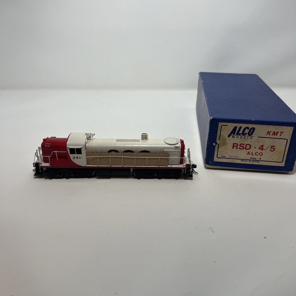 HO Scale ALCO Models D121 RSD 4/5 Diesel Locomotive | eBay